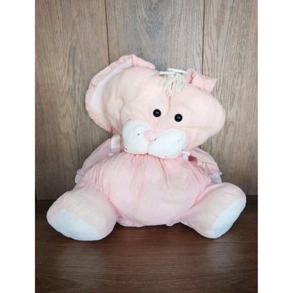 Fisher-Price | Toys | Vintage 986 Fisher Price Puffalump Pink Bunny ...